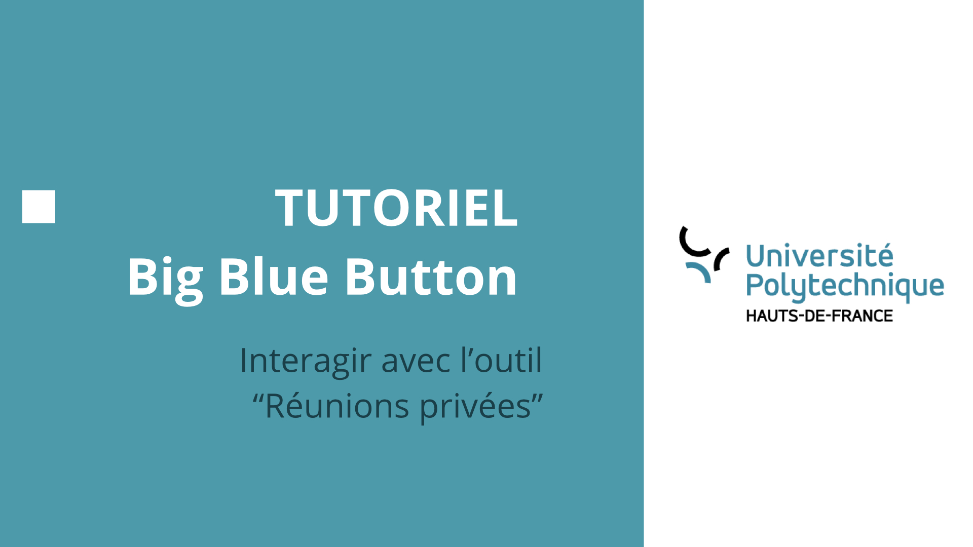 Pod - Mes Premiers Pas Numérique - BigBlueButton - BBB - Tutoriel Big ...